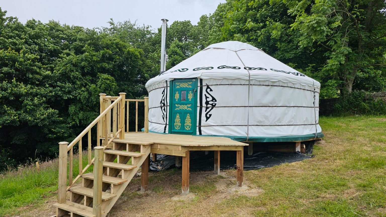 Experience the Luxury Yurt Connected to the Shed of the Year