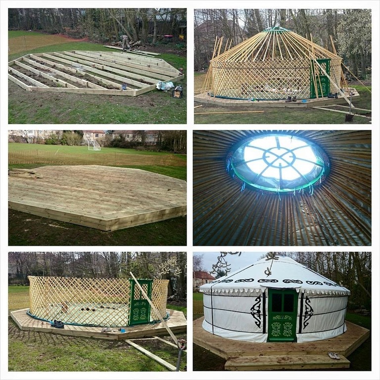 How to Assemble a 6m Yurt: Step-by-Step DIY Guide - Visit our Oxford ...